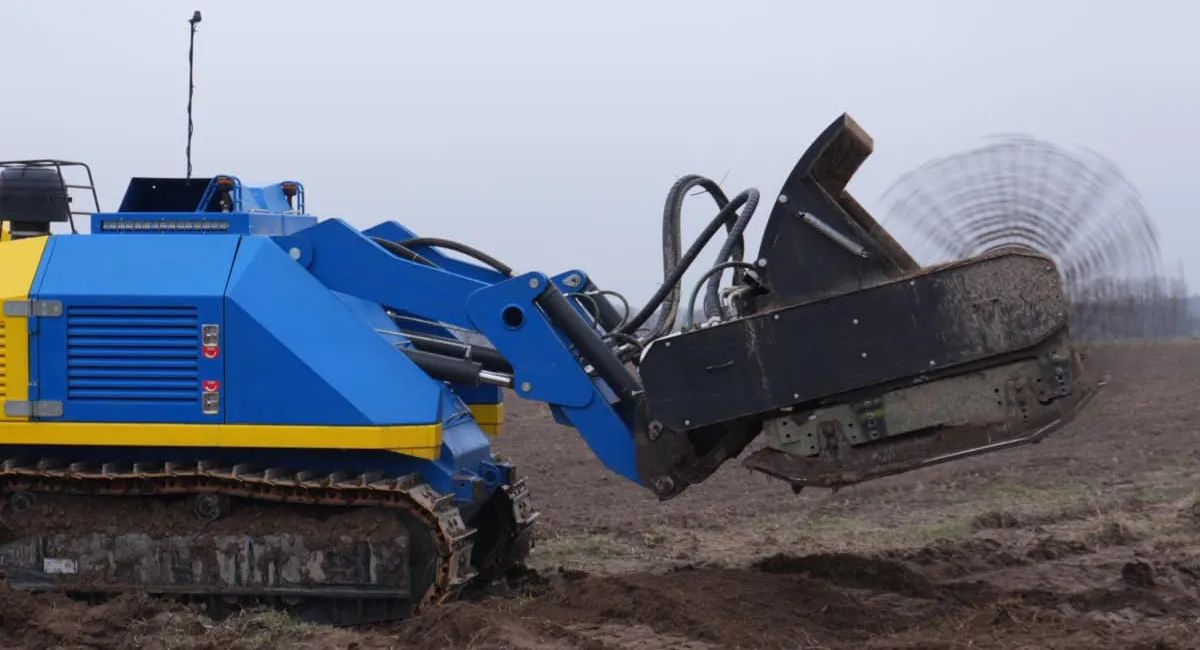 В Украине создали новую систему разминирования "Germina URCM-3000" - today.ua
